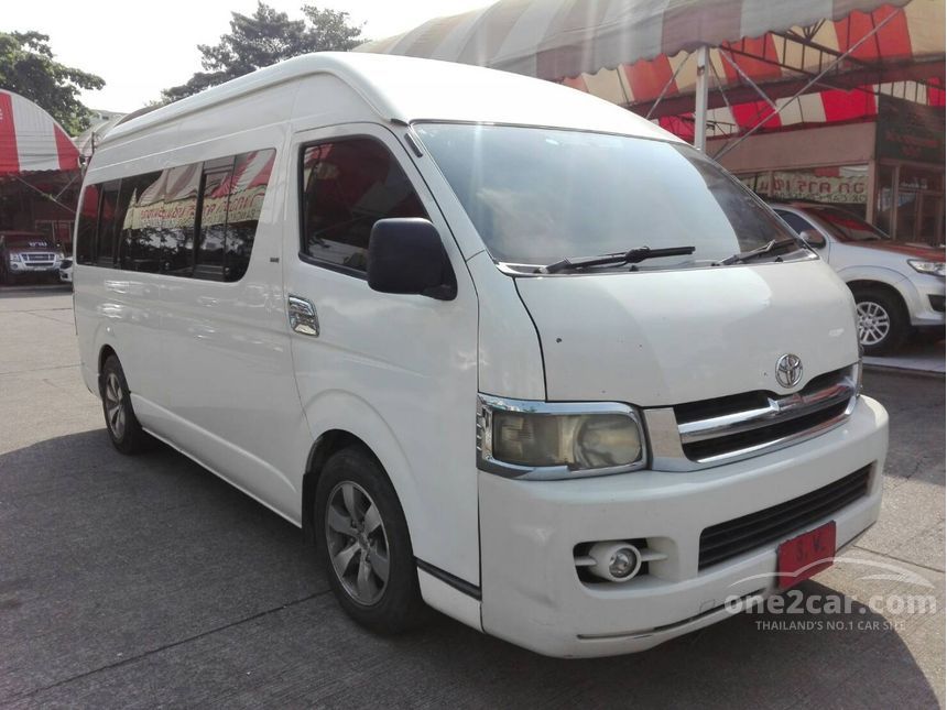 Toyota Hiace 2007 VVTi 2.7 in กรุงเทพและปริมณฑล Automatic Van สีขาว for ...