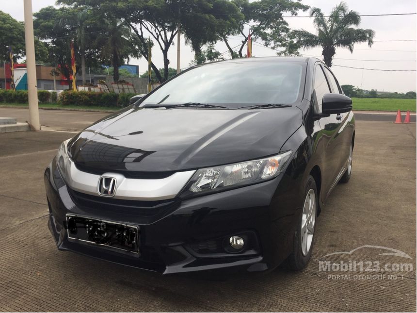 Jual Mobil Honda City 2015 E 1.5 di Banten Automatic Sedan Hitam Rp 129 ...