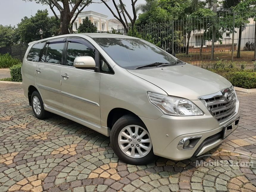 Jual Mobil Toyota Kijang Innova 2014 V 2.0 di DKI Jakarta Manual MPV ...