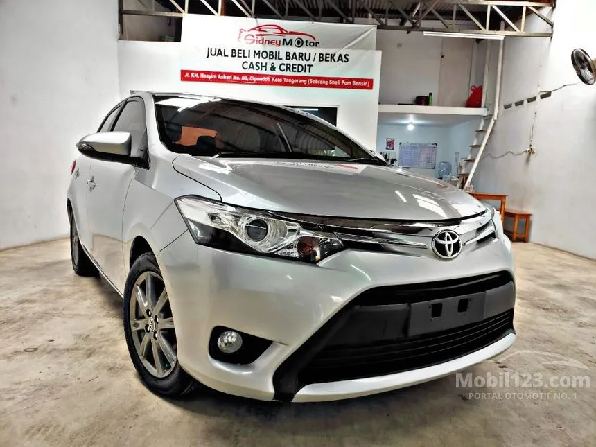 Jual Mobil Toyota Vios 2013 G 1.5 di Banten Automatic Sedan Silver Rp ...