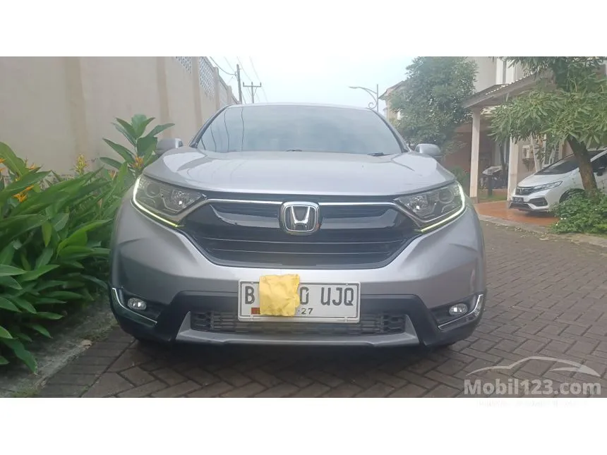 Jual Mobil Honda CR-V 2017 VTEC 1.5 di Banten Automatic SUV Silver Rp ...