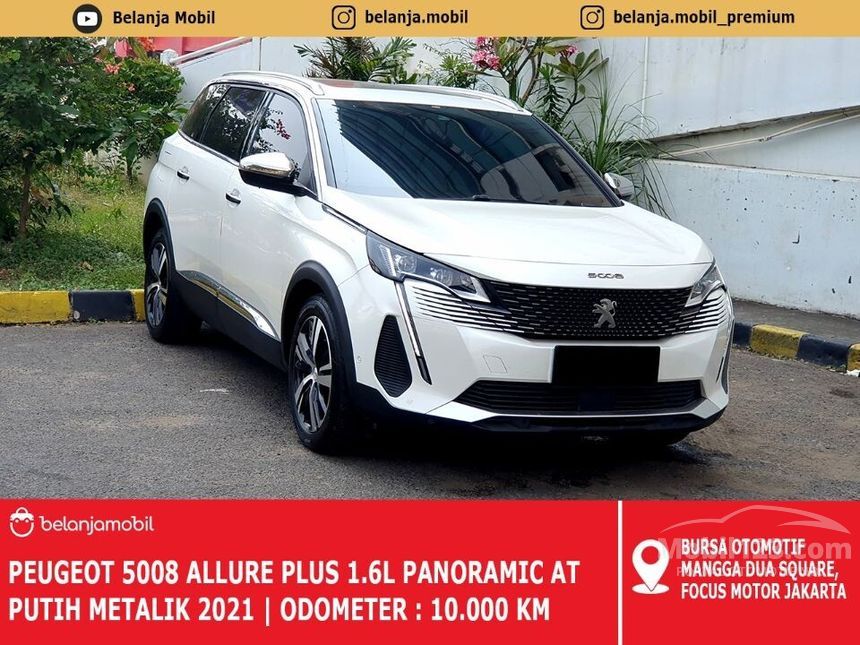 Jual Mobil Peugeot 5008 2021 Allure Plus 1.6 di DKI Jakarta Automatic MPV Putih Rp 452.000.000 ...