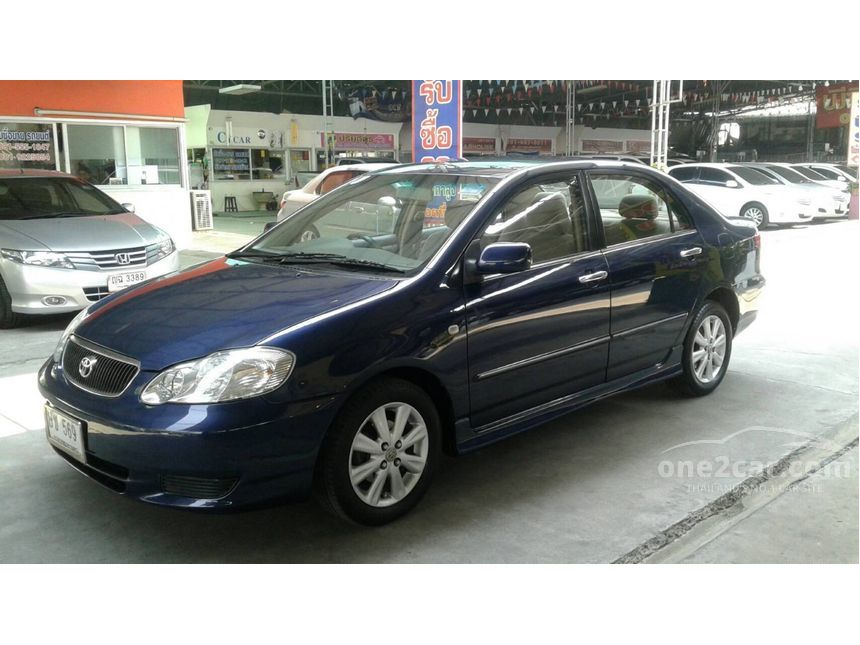Toyota Corolla Altis 2003 E 1.6 in กรุงเทพและปริมณฑล Automatic Sedan สี ...