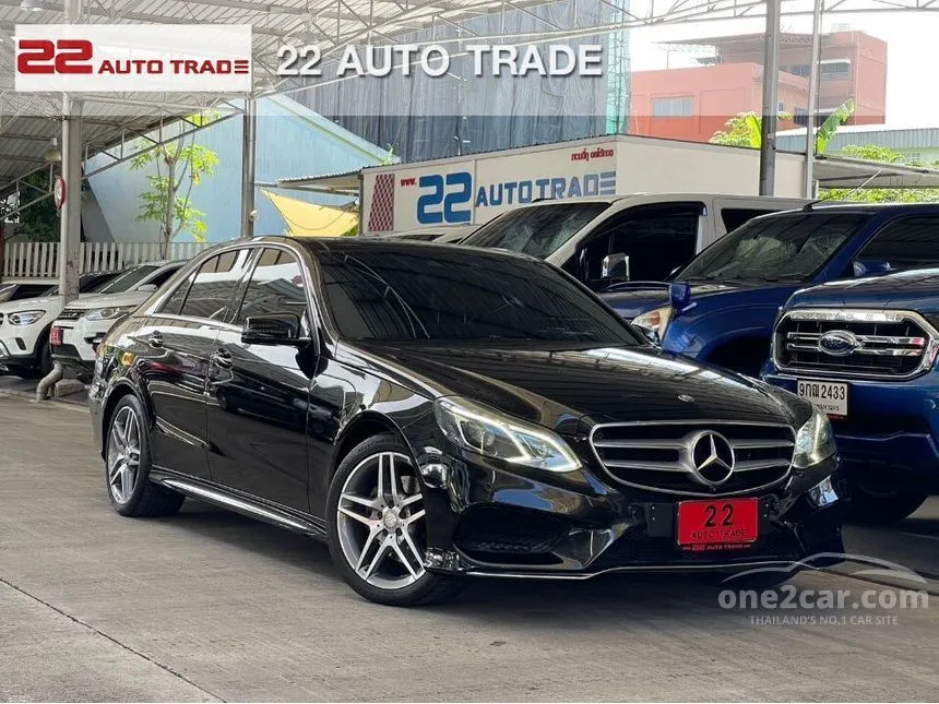 2015 Mercedes-Benz E300 2.1 W212 (ปี 10-16) AMG Dynamic Blue TEC HYBRID Sedan for sale on One2car