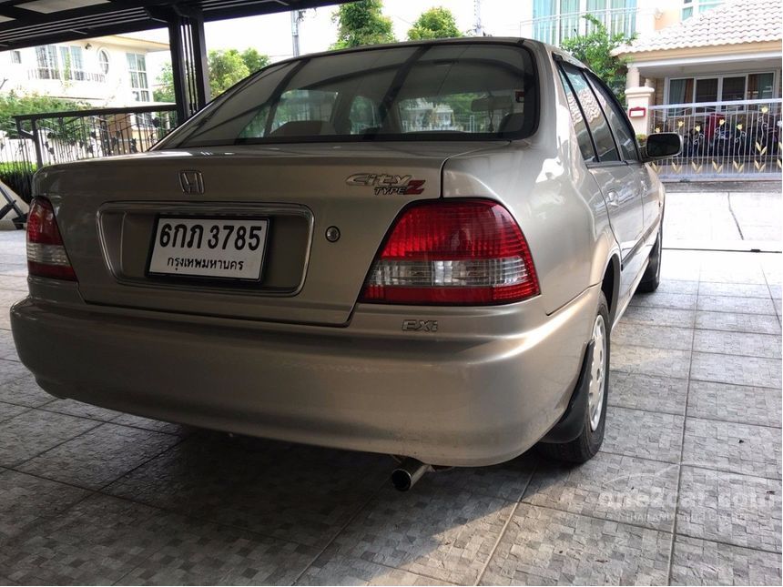 Honda City 2002 TYPE-Z (ปี 99-02) Type-Z LI 1.5 เกียร์ธรรมดา สีทอง ...