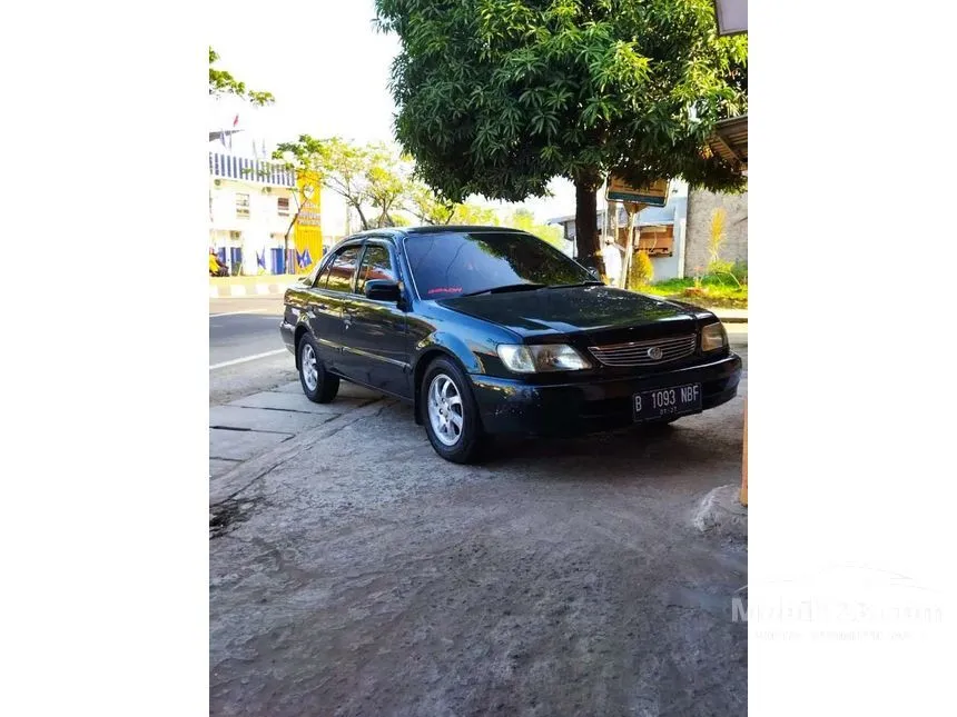 Jual Mobil Toyota Soluna 2002 GLi 1.5 di Banten Manual Sedan Hitam Rp ...