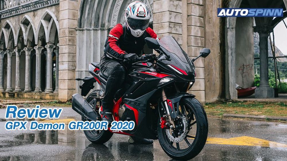 รีวิว GPX Demon GR200R สปอร์ตฟูลแฟริ่งน้องใหม่ เด่นที่ดีไซน์ ราคาเร้าใจ - รีวิวมอเตอร์ไซค์