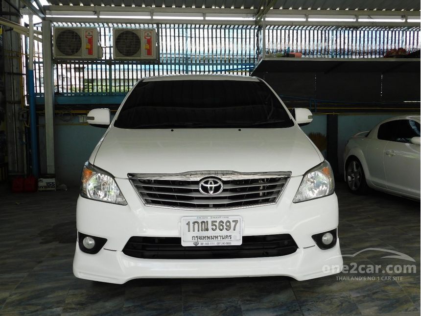 Toyota Innova 2012 V 2.0 in กรุงเทพและปริมณฑล Automatic Wagon สีขาว for ...