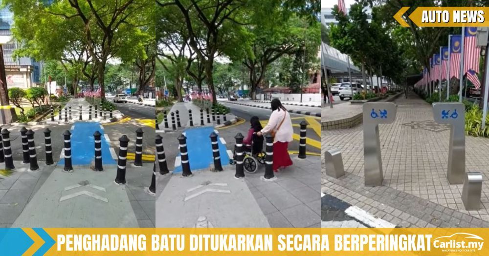 DBKL Naik Taraf Laluan Pejalan Kaki– Guna Bollard Mesra OKU - Auto News | Carlist.my
