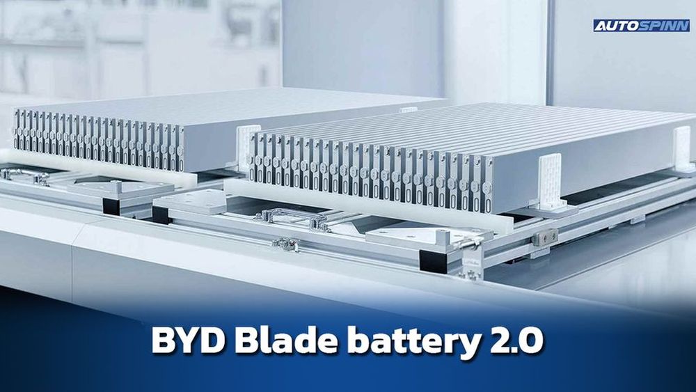 BYD เปิดตัว Blade battery 2.0 ชาร์จเร็วขึ้น 6 เท่า เต็มเร็วใน 10 นาที ...