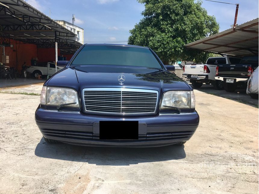 Mercedes-Benz S280 1998 W140 (ปี 91-98) 2.8 เกียร์อัตโนมัติ สีน้ำเงิน ...