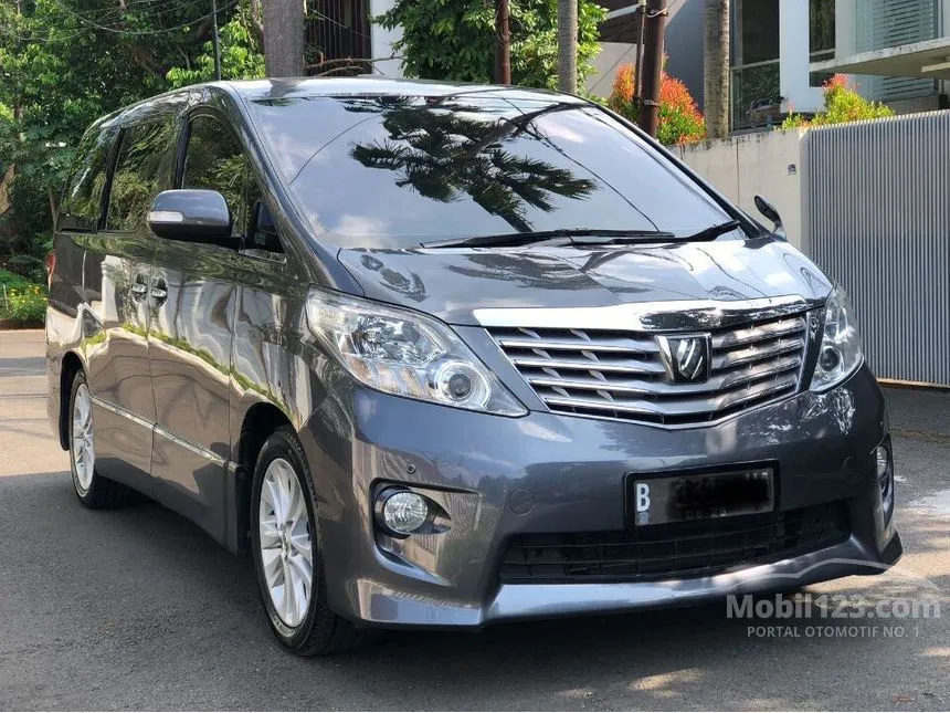 Jual Mobil Toyota Alphard 2010 S 2.4 di DKI Jakarta Automatic MPV Abu-abu Rp 265.000.000 ...