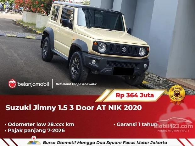 Jual Suzuki Jimny Bekas 2020 di Indonesia Harga Murah, Kondisi Terbaik ...