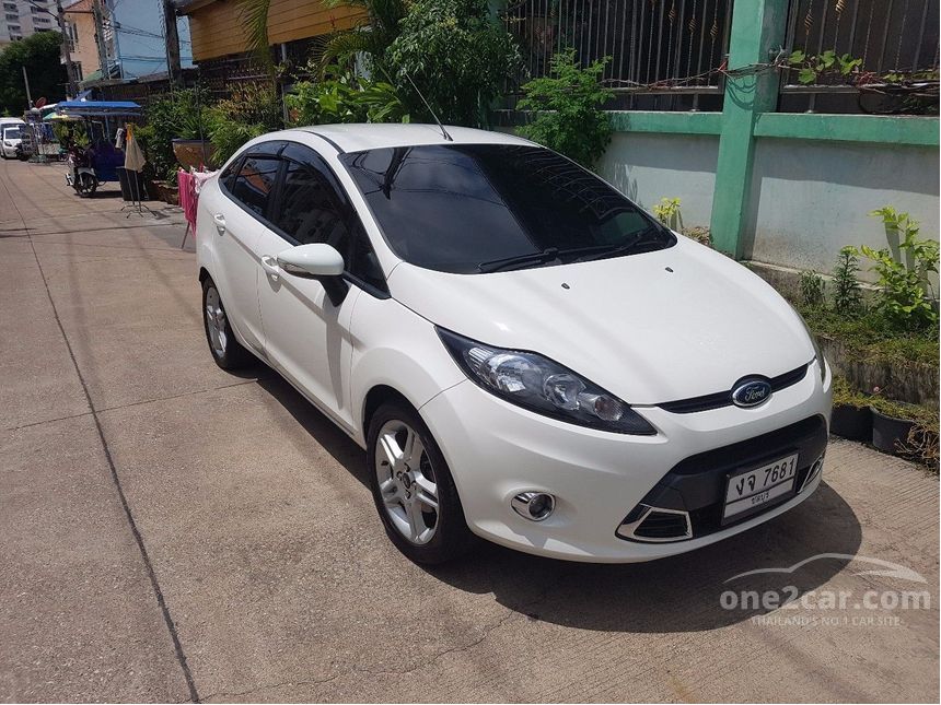 Ford Fiesta 2010 Sport 1.6 in ภาคตะวันออก Automatic Sedan สีขาว for ...