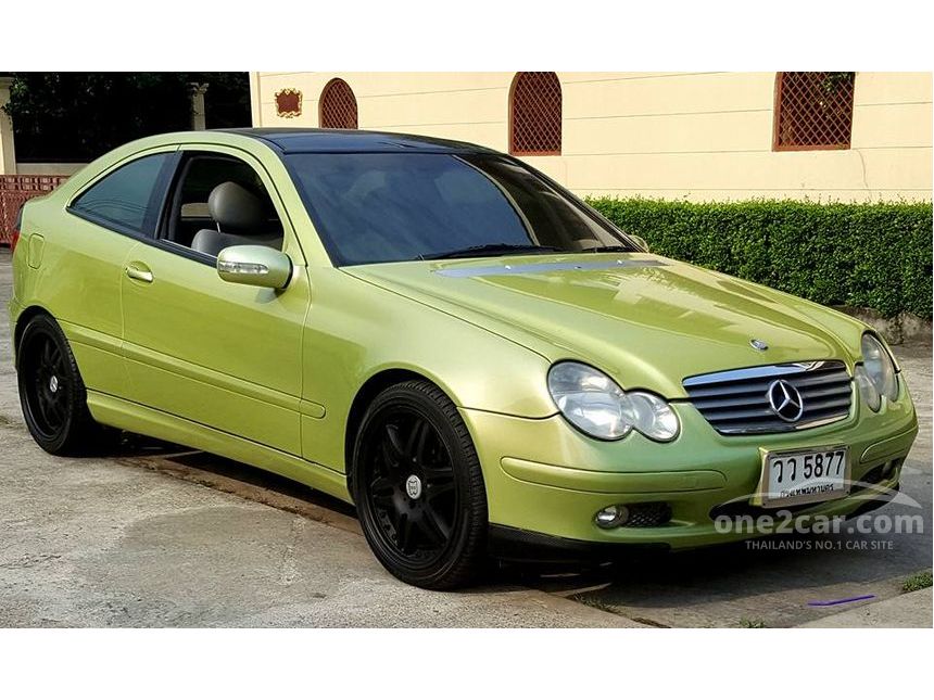 2003 Mercedes-Benz C230 Kompressor 2.3 W203 (ปี 01-07) Sports Coupe AT ...