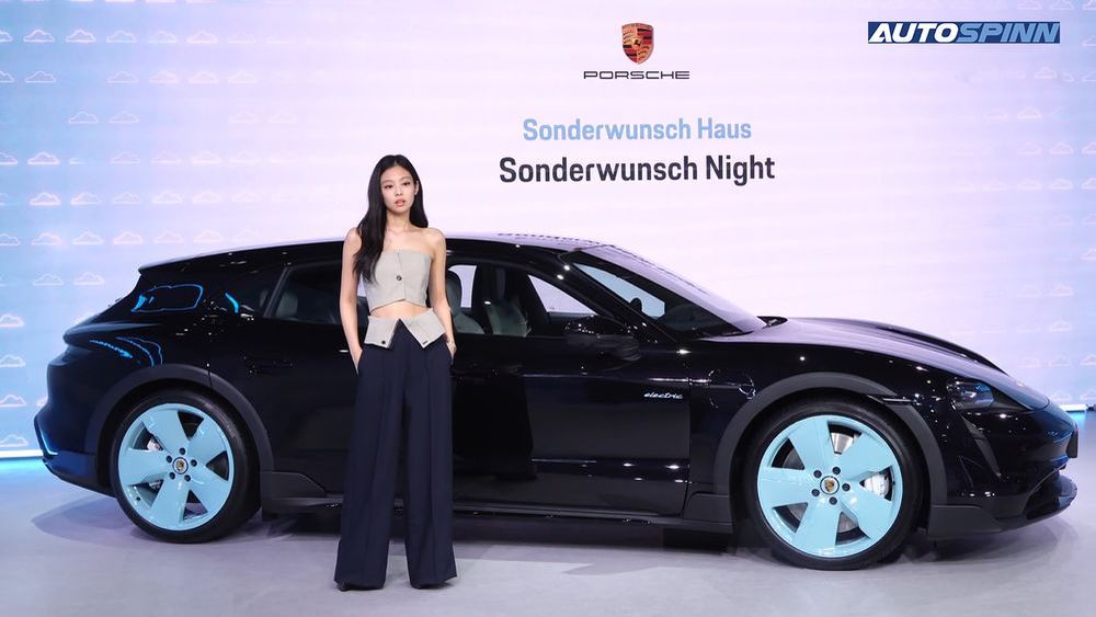 เจนนี่ ร่วมมือกับ Porsche Korea ออกแบบ Taycan Cross 4S Turismo รุ่น ...