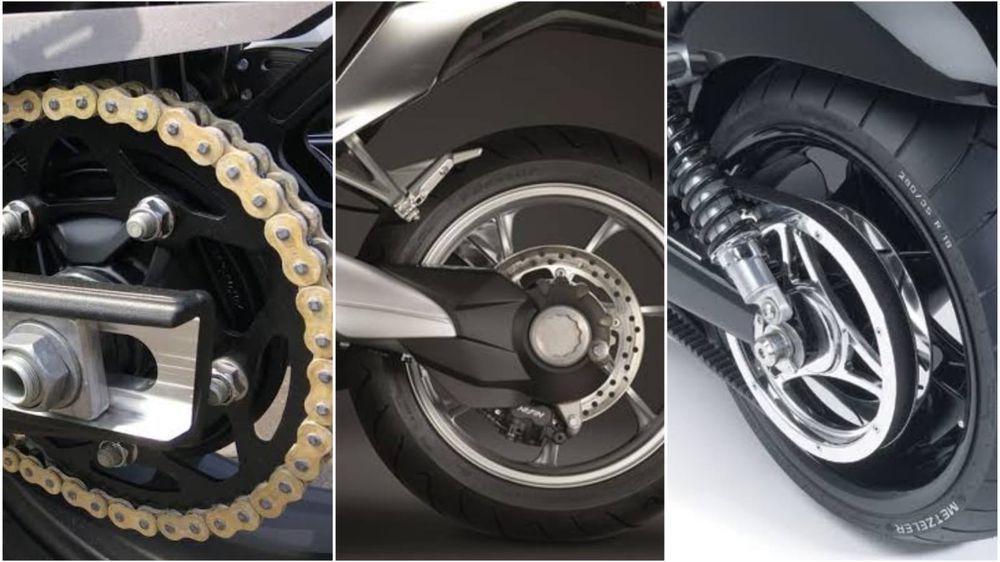 Mana yang Lebih Awet dan Kuat Bagi Sepeda Motor; Pakai Rantai, Belt ...