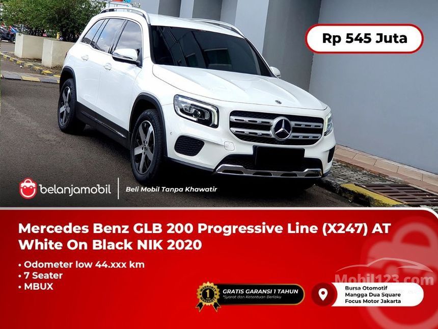 Jual Mobil Mercedes-Benz GLB200 2020 Progressive Line 1.3 di DKI ...