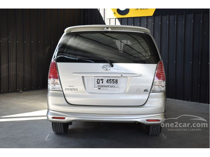 Toyota Innova 2010 E 2.0 in กรุงเทพและปริมณฑล Manual Wagon สีเงิน for ...