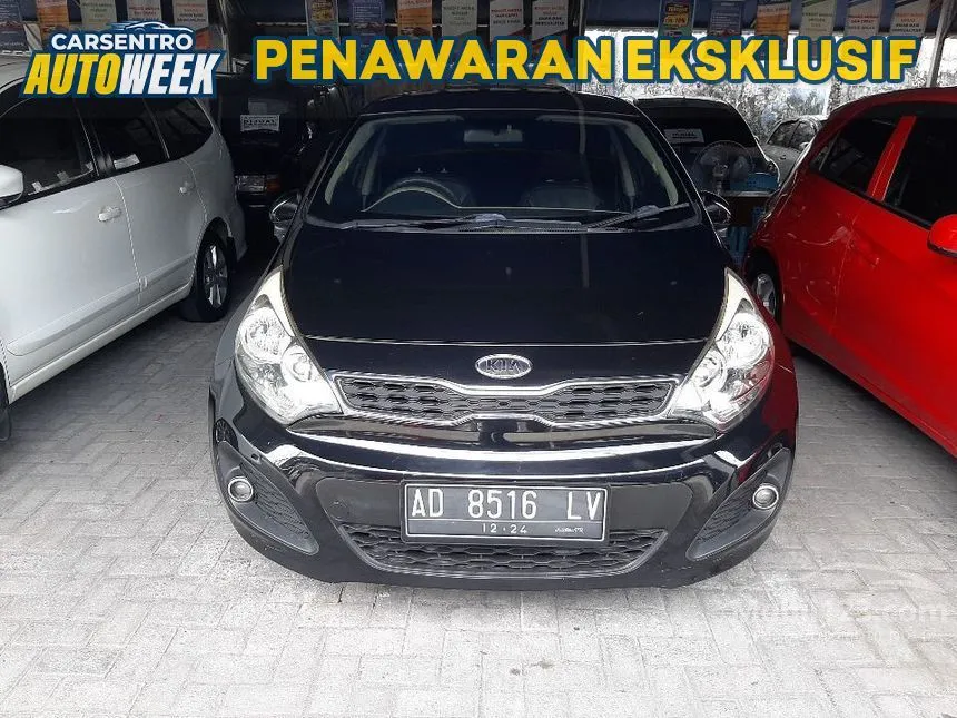 Jual Mobil KIA Rio 2012 1.4 di Yogyakarta Manual Hatchback Hitam Rp 112 ...