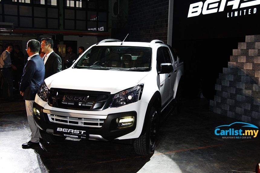 Isuzu D-Max Beast launched. Limited to Only 360 Units - Auto News ...