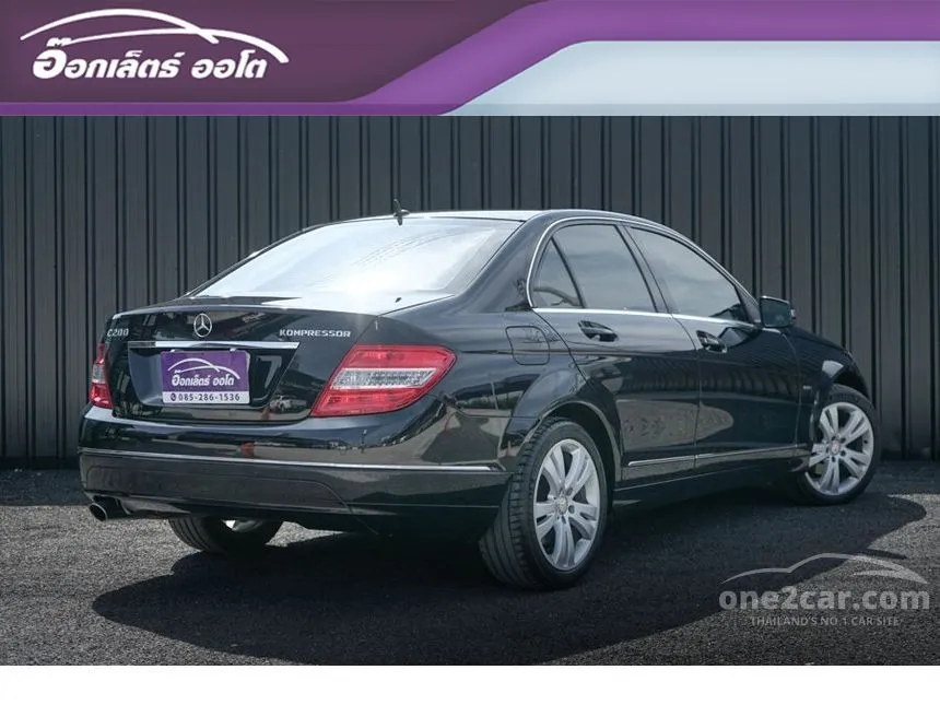 2010 Mercedes-Benz C200 Kompressor 1.8 W204 (ปี 08-14) Avantgarde Sedan ...