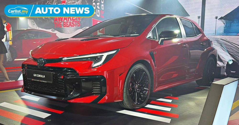 2025 Toyota GR Corolla launched in Malaysia for RM367k: 300PS/400Nm ...