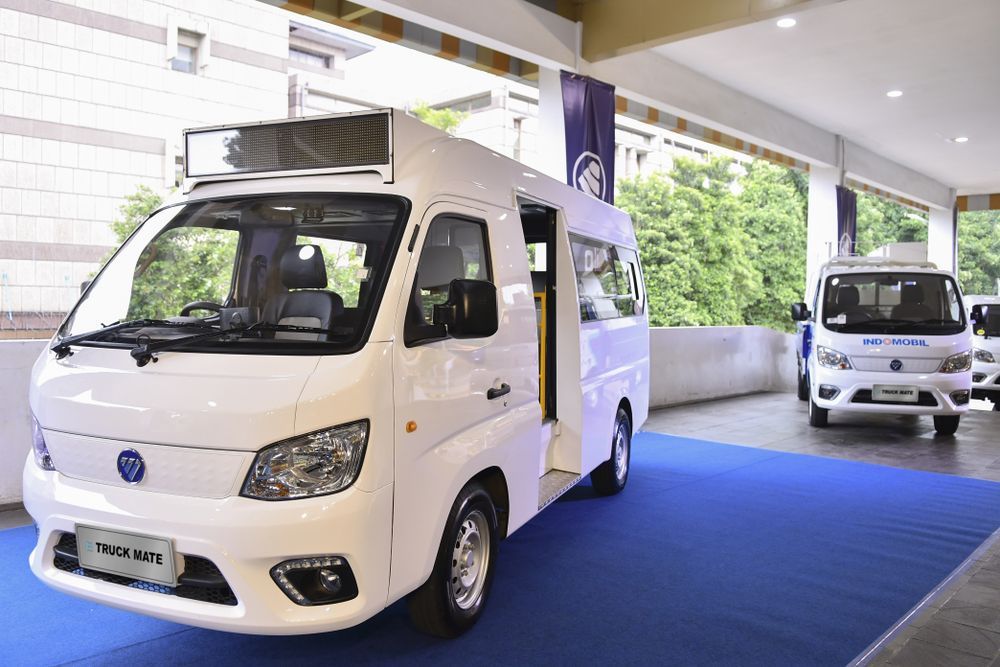 Uji Coba Angkot Jaklingko Pakai Mobil Listrik, Gunakan Foton eTruckmate ...
