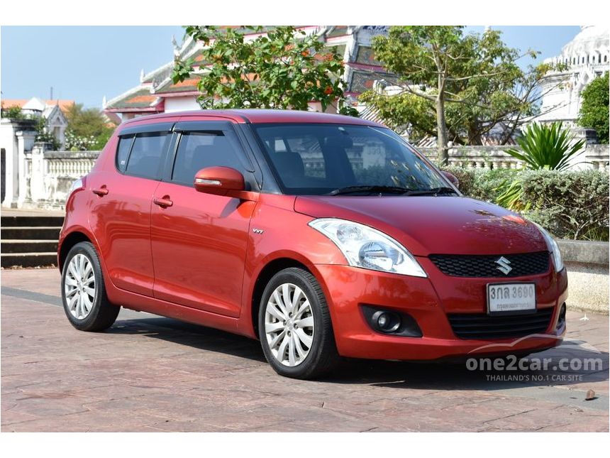 Suzuki Swift 2014 GLX 1.2 in กรุงเทพและปริมณฑล Automatic Hatchback สีส้ม for 265,000 Baht ...