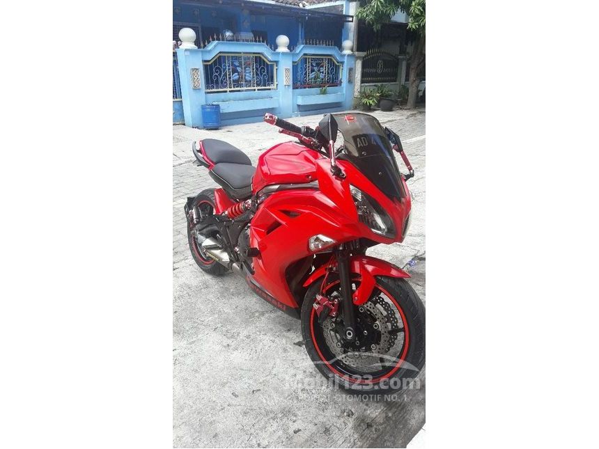 Jual Motor Kawasaki ER 6N 2012 650 Manual 0.6 di Jawa Tengah Manual Sport Touring Merah Rp 85. ...