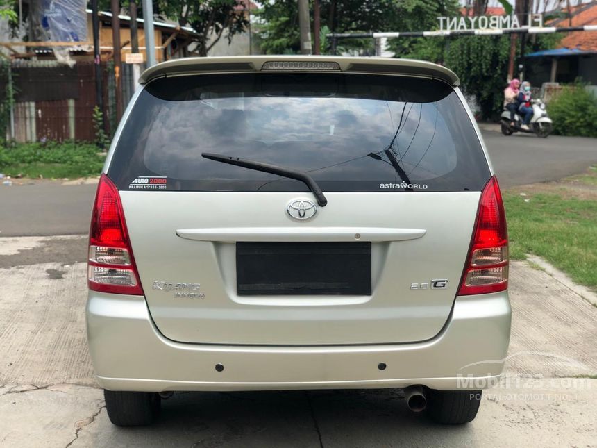 Jual Mobil Toyota Kijang Innova 2007 G 2.0 di DKI Jakarta Automatic MPV ...