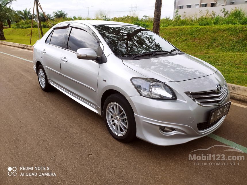 Jual Mobil Toyota Vios 2012 TRD 1.5 di Banten Automatic Sedan Silver Rp ...