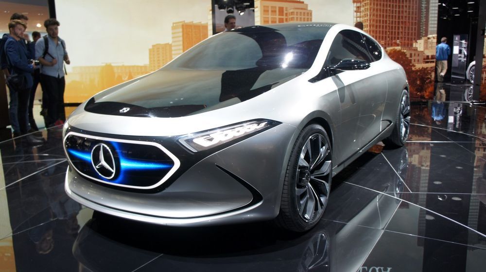 Frankfurt 2017: Mercedes-Benz Concept EQA – Stuttgart's Electrified Hot ...