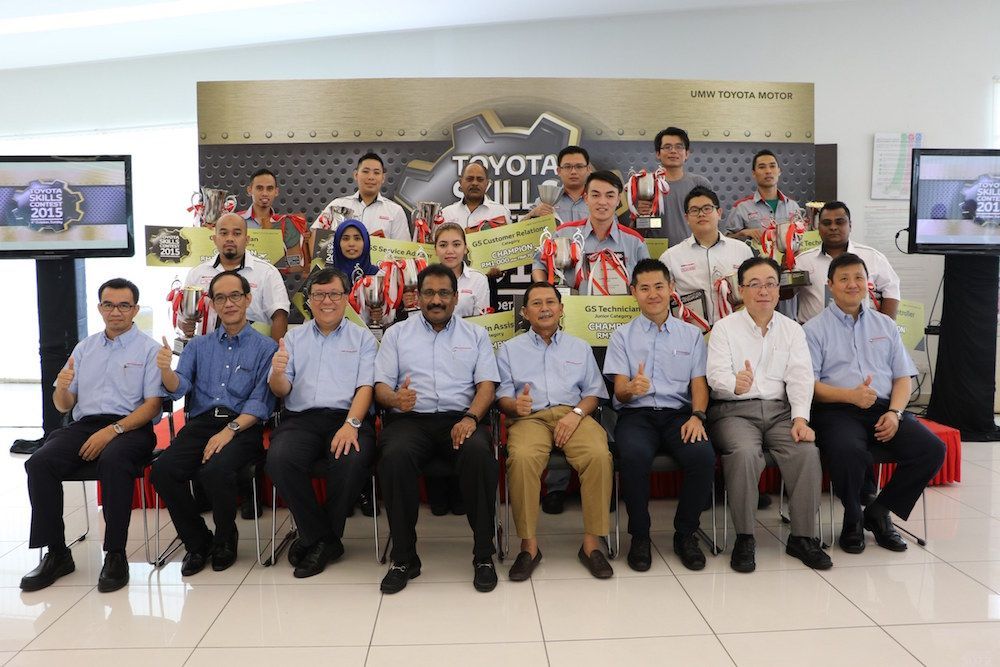 Toyota Skills Contest 2015 Champions Are Dedicated On Upping Customer ...