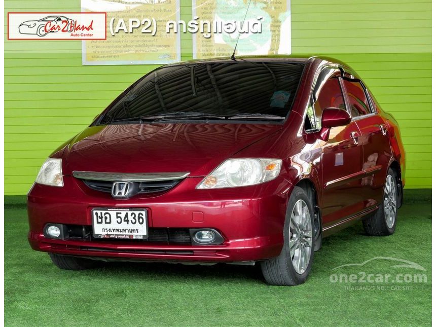 Honda City 2004 E i-DSi 1.5 in กรุงเทพและปริมณฑล Automatic Sedan สีแดง ...