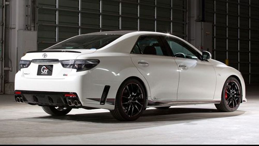 Toyota Mark X G Sports Carbon Roof Concept ลดน้ำหนักด้วยหลังคาคาร์บอนไฟ ...