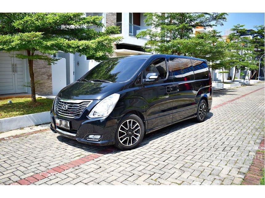 Jual Mobil Hyundai H-1 2015 Limited Black Edition 2.4 di DKI Jakarta Automatic MPV Hitam Rp 325. ...