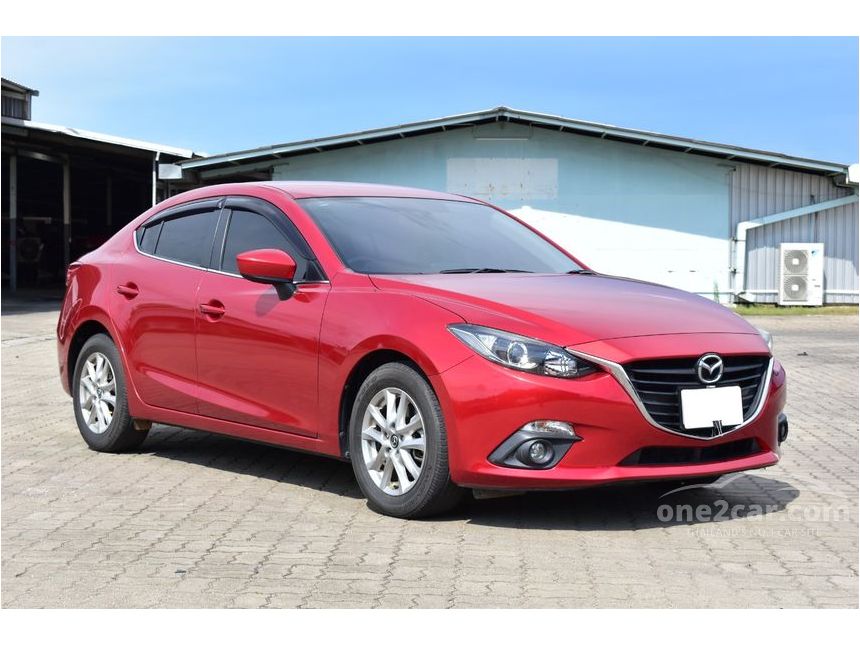Mazda 3 2015 (ปี 14-17) C 2.0 เกียร์อัตโนมัติ สีแดง | One2car.com ศูนย์ ...