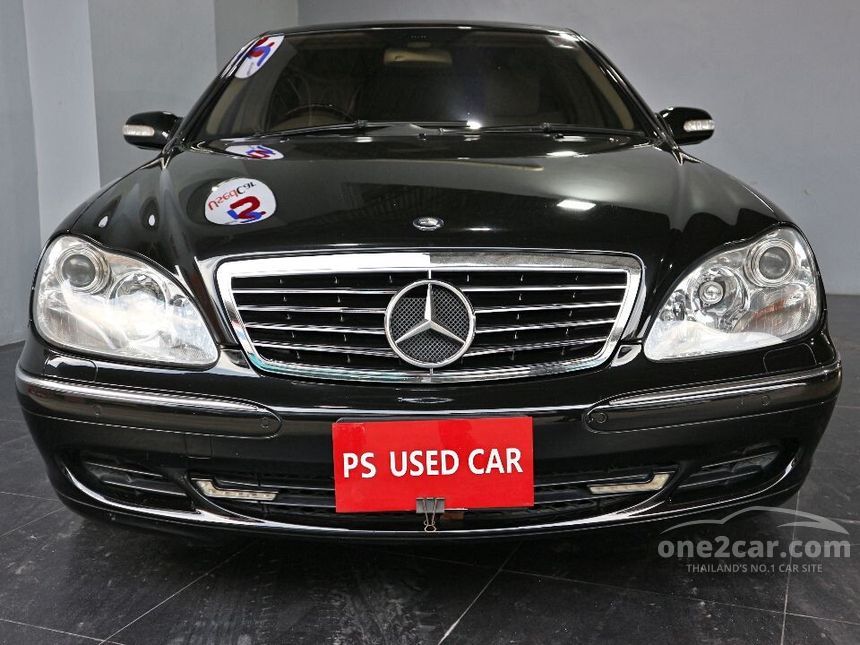 Mercedes-Benz S280 2006 W220 (ปี 99-05) L 2.8 เกียร์อัตโนมัติ สีดำ ...