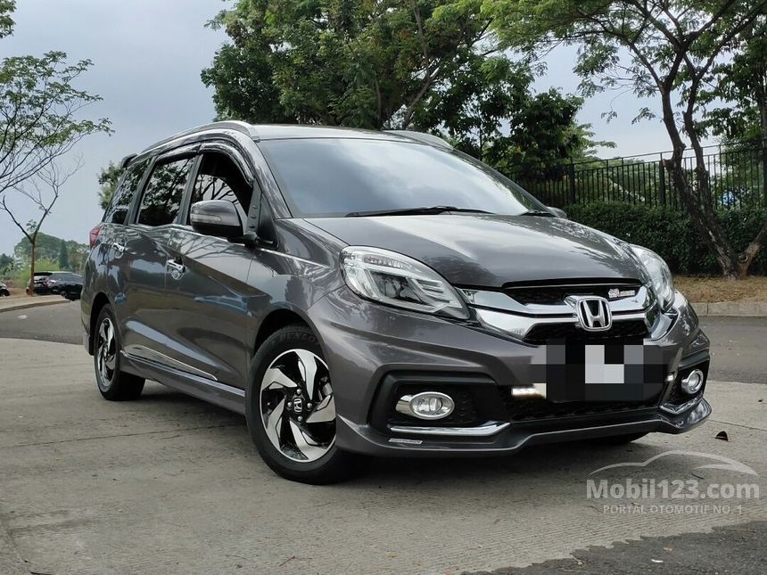 Jual Mobil Honda Mobilio 2014 RS 1.5 di Banten Automatic MPV Abu-abu Rp ...