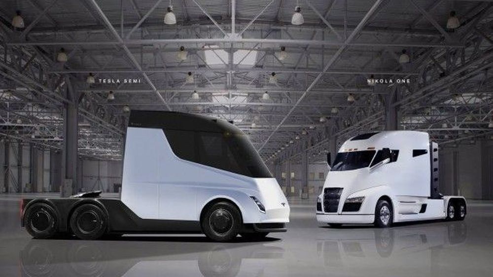 เอาจริง !! ชมภาพการออกแบบ Tesla Semi-Truck รถบรรทุกขนาดเล็กพลังไฟฟ้า ...