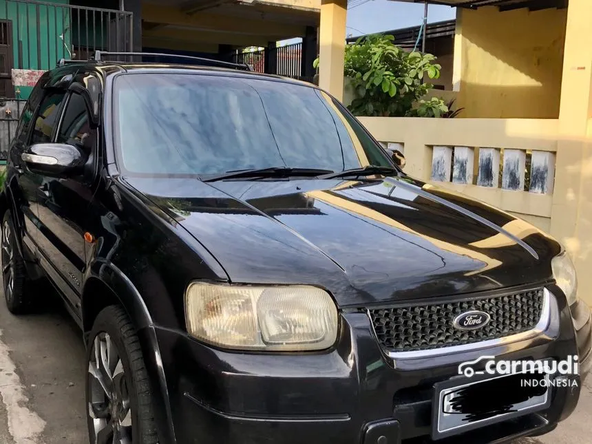 Jual Mobil Ford Escape 2007 XLT 4x2 2.3 di Banten Automatic SUV Hitam ...