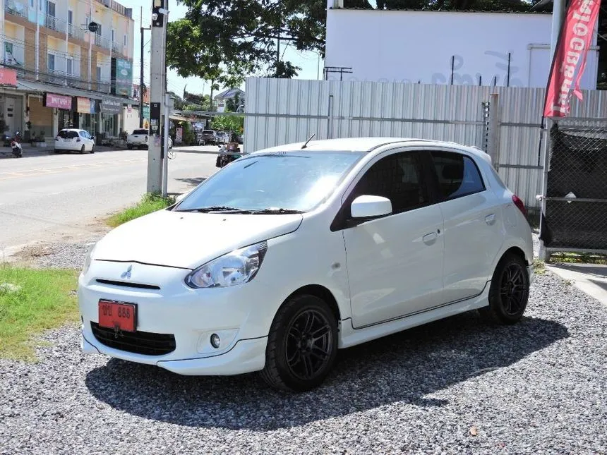 2012 Mitsubishi Mirage 1.2 (ปี 12-18) GLX Hatchback มือสอง One2car