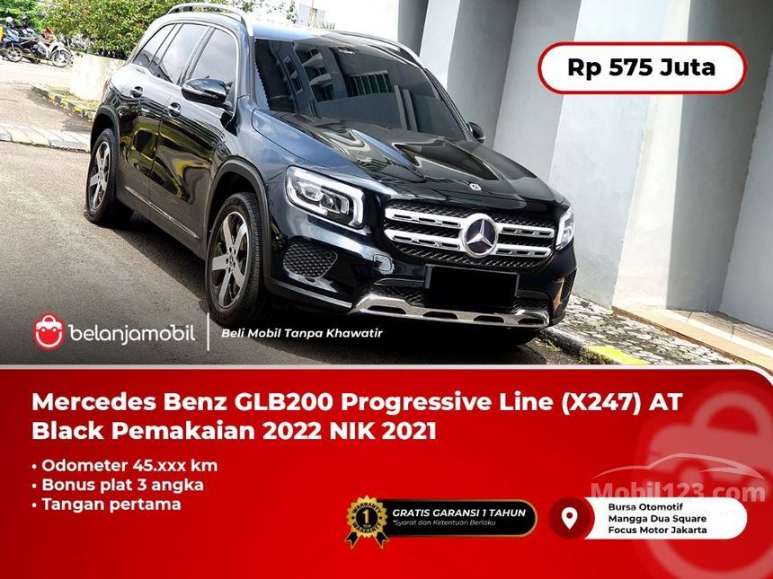 Jual Mobil Mercedes-Benz GLB200 2021 Progressive Line 1.3 di DKI ...