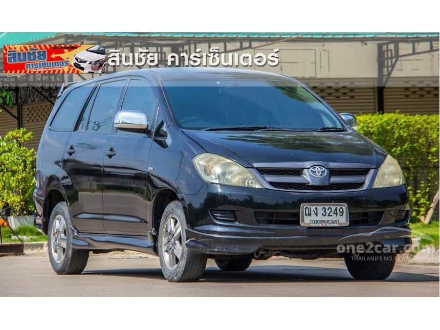 Toyota Innova 2008 E 2.0 in กรุงเทพและปริมณฑล Manual Wagon สีดำ for ...