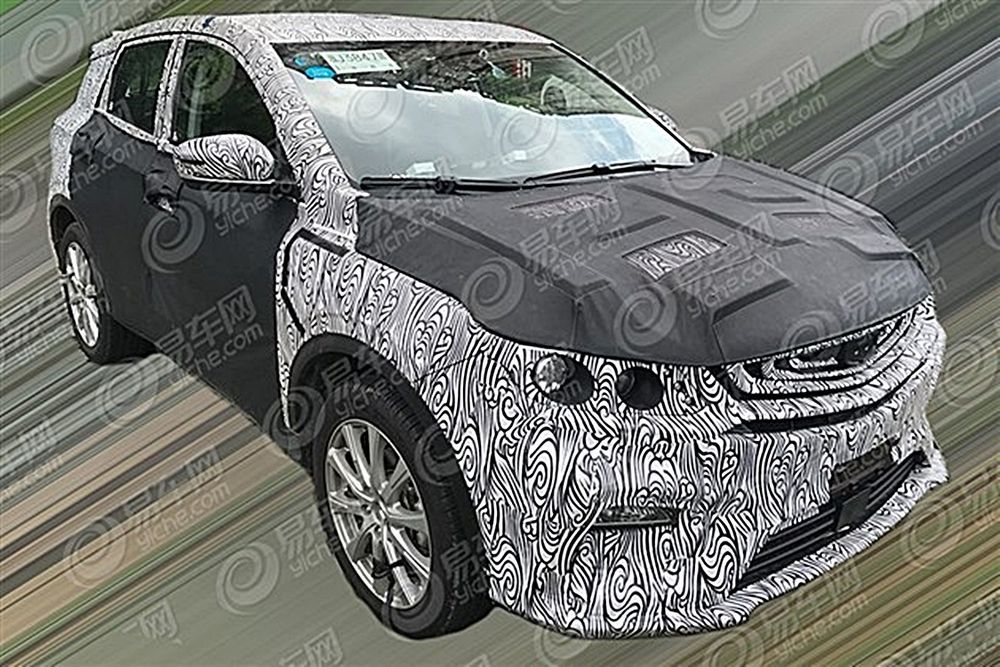 Spyshot: All-New 2018 Geely B-Segment SUV Spotted, Features New BMA Platform - Auto News ...