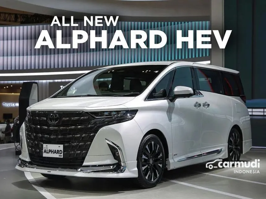 Jual Mobil Toyota Alphard 2024 HEV 2.5 di Banten Automatic MPV Putih Rp ...