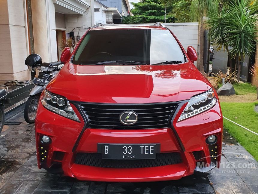 Jual Mobil Lexus RX350 2009 AL10 3.5 di Jawa Tengah Automatic SUV Merah ...
