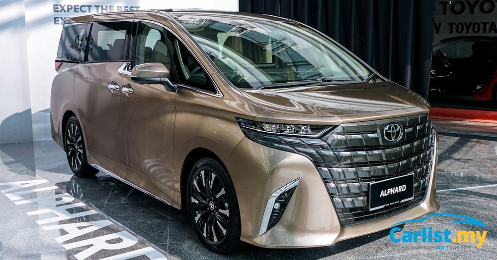 2023 Toyota Alphard AH40 launched in Malaysia - price RM 538k, 2.4L ...