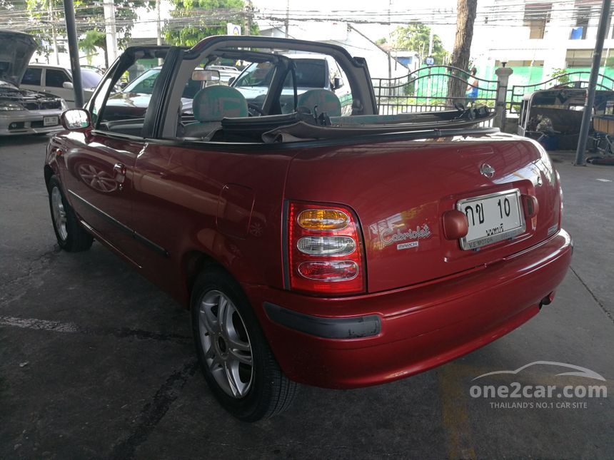 Nissan March 1999 1.3 in กรุงเทพและปริมณฑล Automatic Convertible สีแดง ...